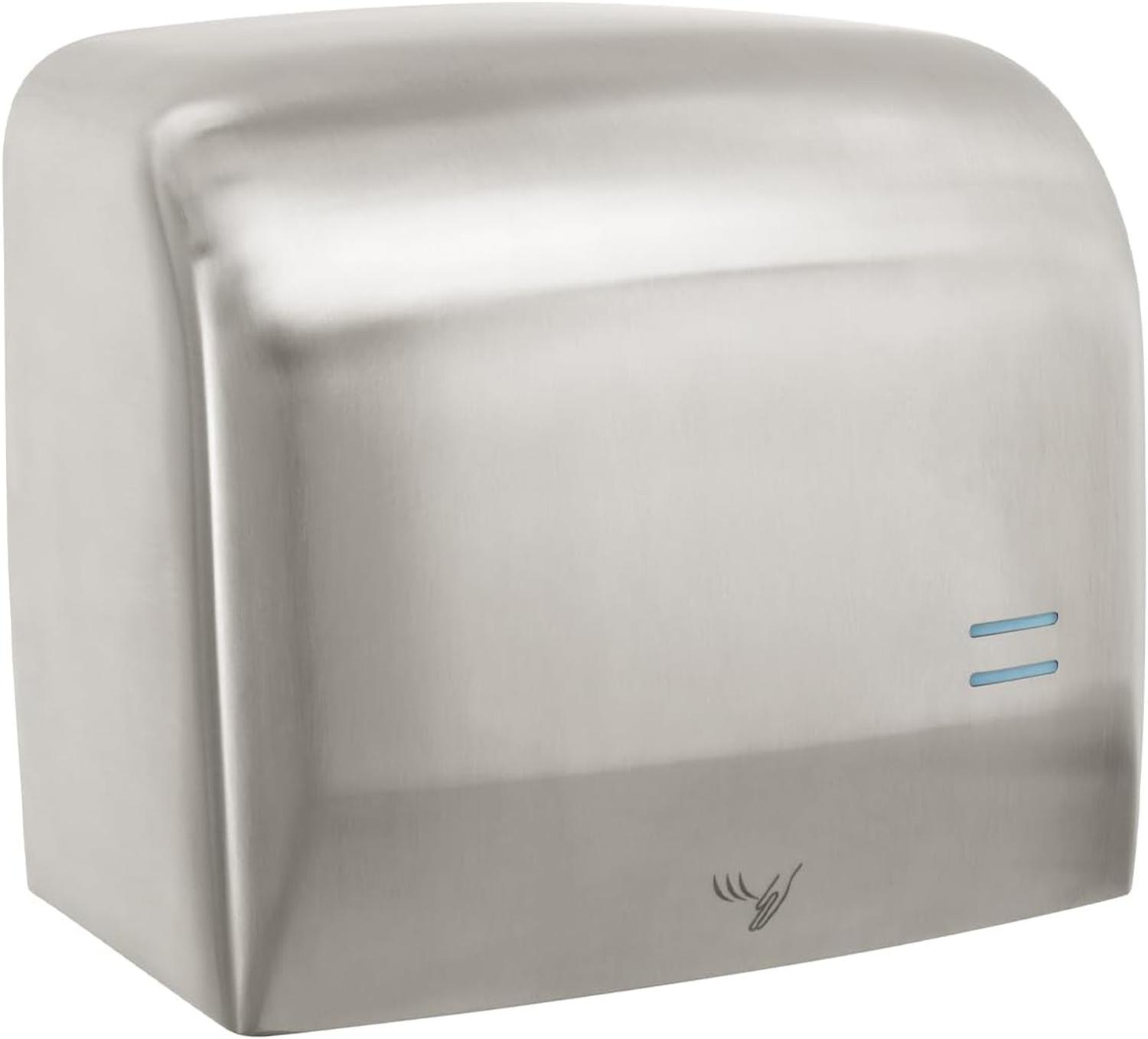 Secador de manos con sensor óptico, acero inoxidable, FOSET TRUPER 497 ...