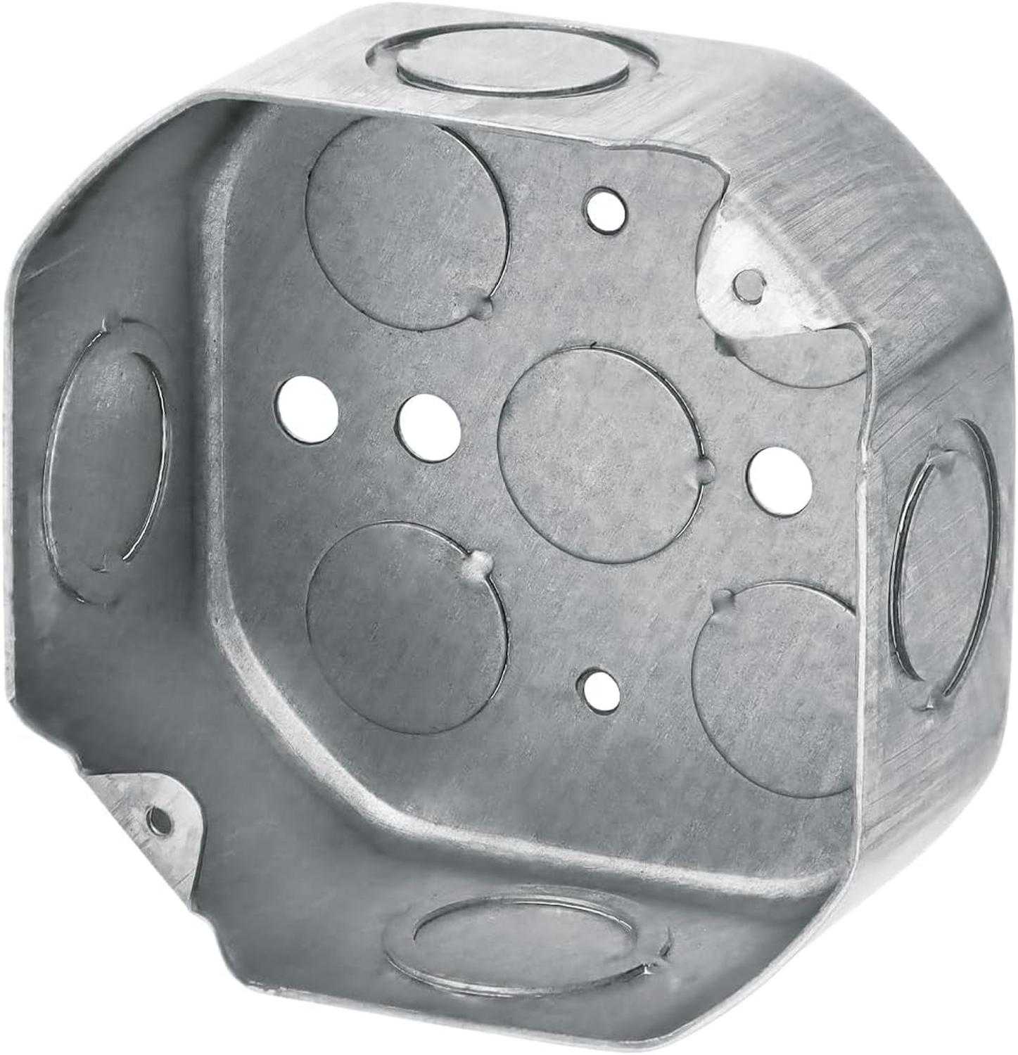 Caja octagonal 4' x 4' reforzada, Volteck 46322 – FERRETERIA EL OSO