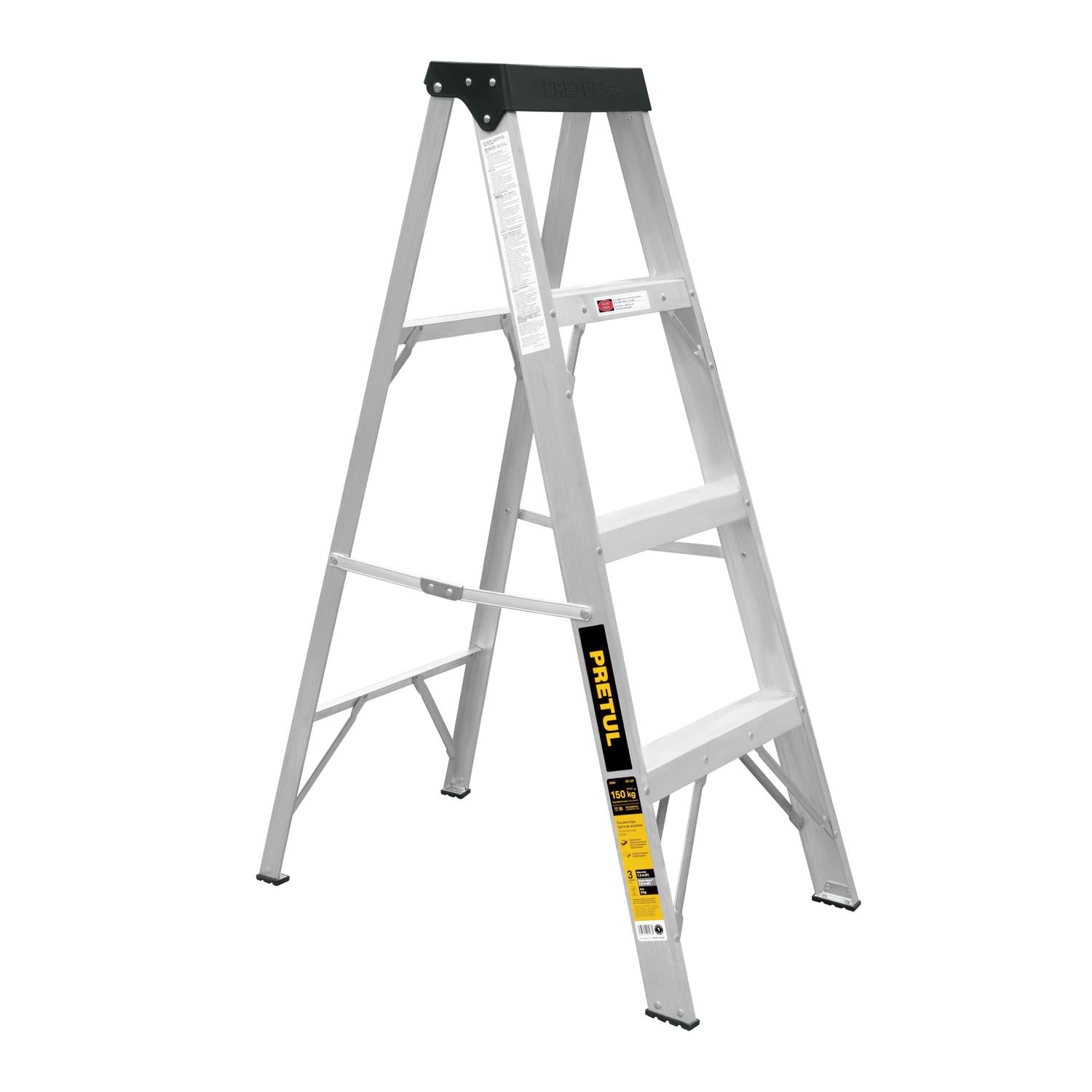 Escalera de tijera tipo III 3 escalones, Pretul 20686 – FERRETERIA EL OSO