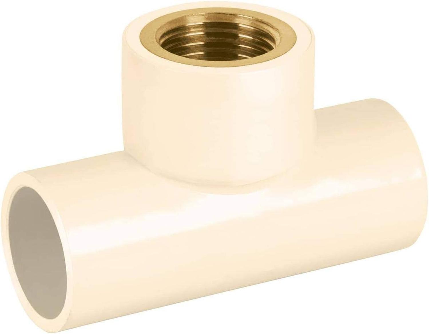 Tee CPVC latón rosca interior 1/2' FOSET 48914 – FERRETERIA EL OSO